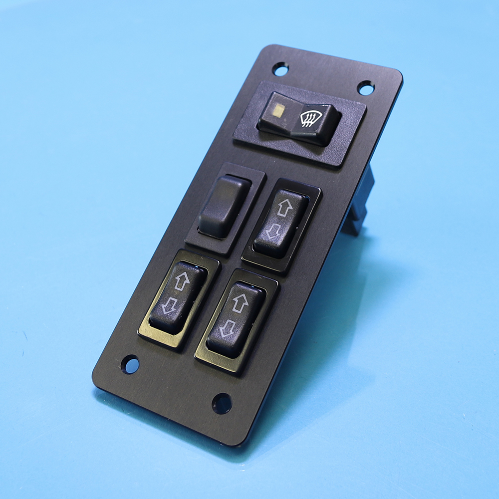 BILLET ALUMINUM MASTER WINDOW SWITCH BEZEL