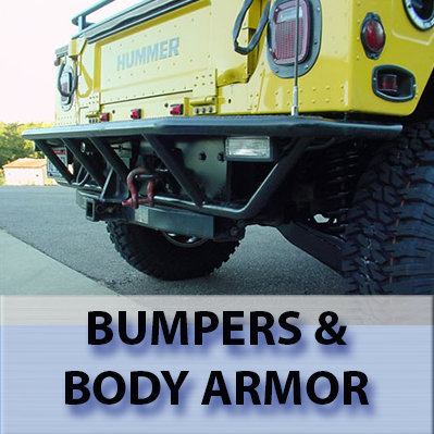Hummer H1 Bumpers and Body Armor