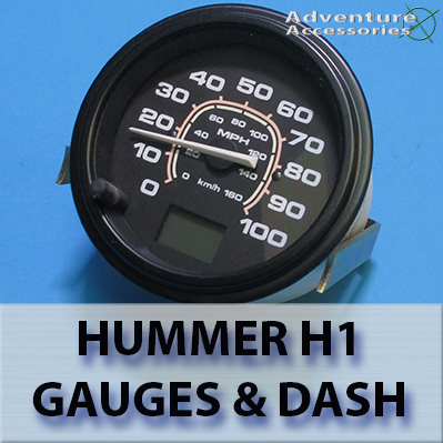 HUMMER H1 COMMON GAUGES AND DASH COMPONENTS