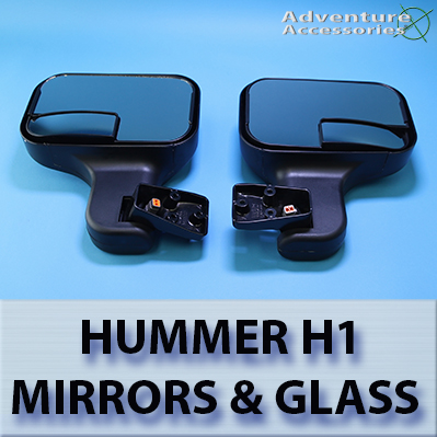 HUMMER H1 COMMON WINDSHIELD, MIRROR & GLASS COMPONENTS