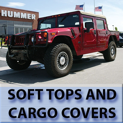 Hummer H1 Soft Tops and Cargo Area Covers.