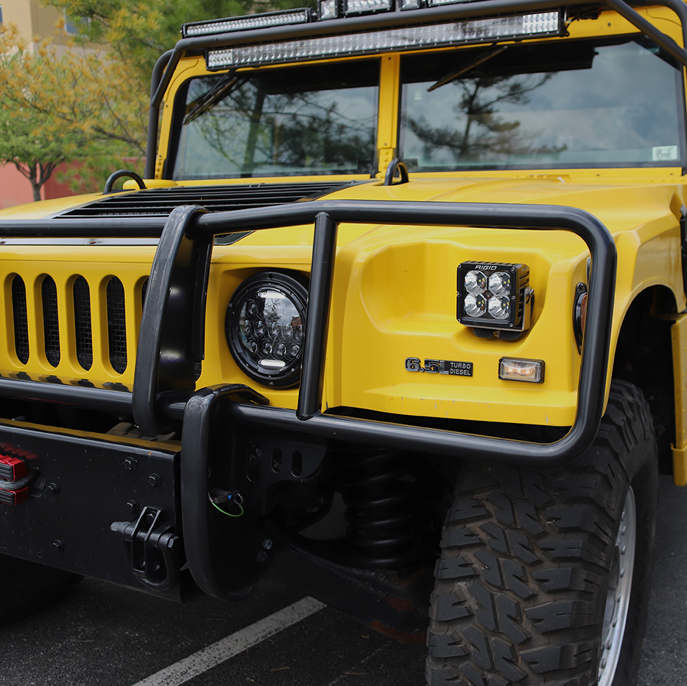 HUMMER H1 LED HEADLIGHTS WITH DAYTIME RUNNING LIGHTS (DRL) (SET OF TWO ...