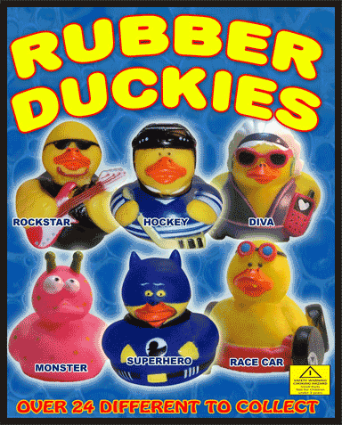 2.7" RUBBER DUCKIES 50pcs