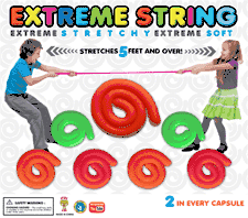 2" Extreme Stretchy String 2" Toy Capsules 250pcs
