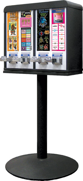 4 Column Sticker Vending Machine