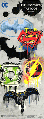 DC Comics Logo Tattoos 300pcs