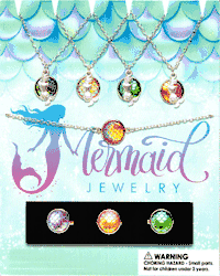 Mermaid Jewelry 1" Toy Capsules 250pcs