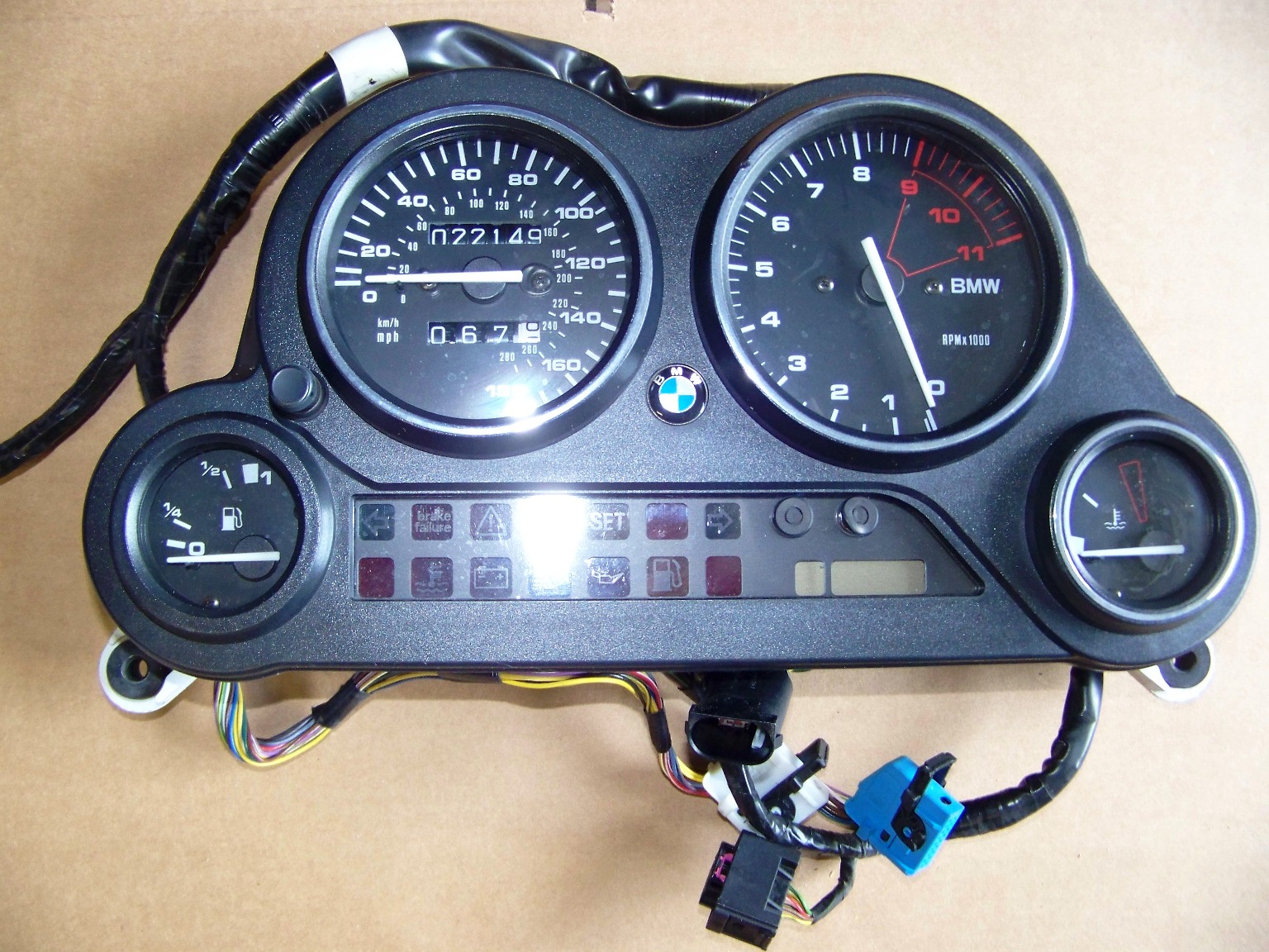 '01-'05 K1200RS/GT Instrument Cluster W/22K Miles