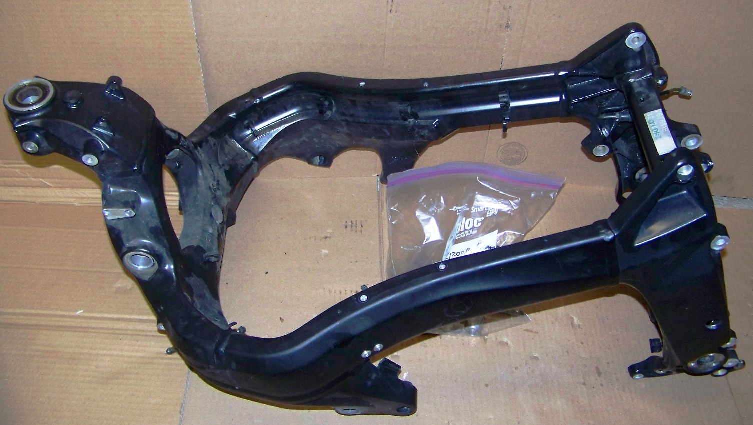 2006 K1200R Main Frame, Black, W/ Clear LA Title