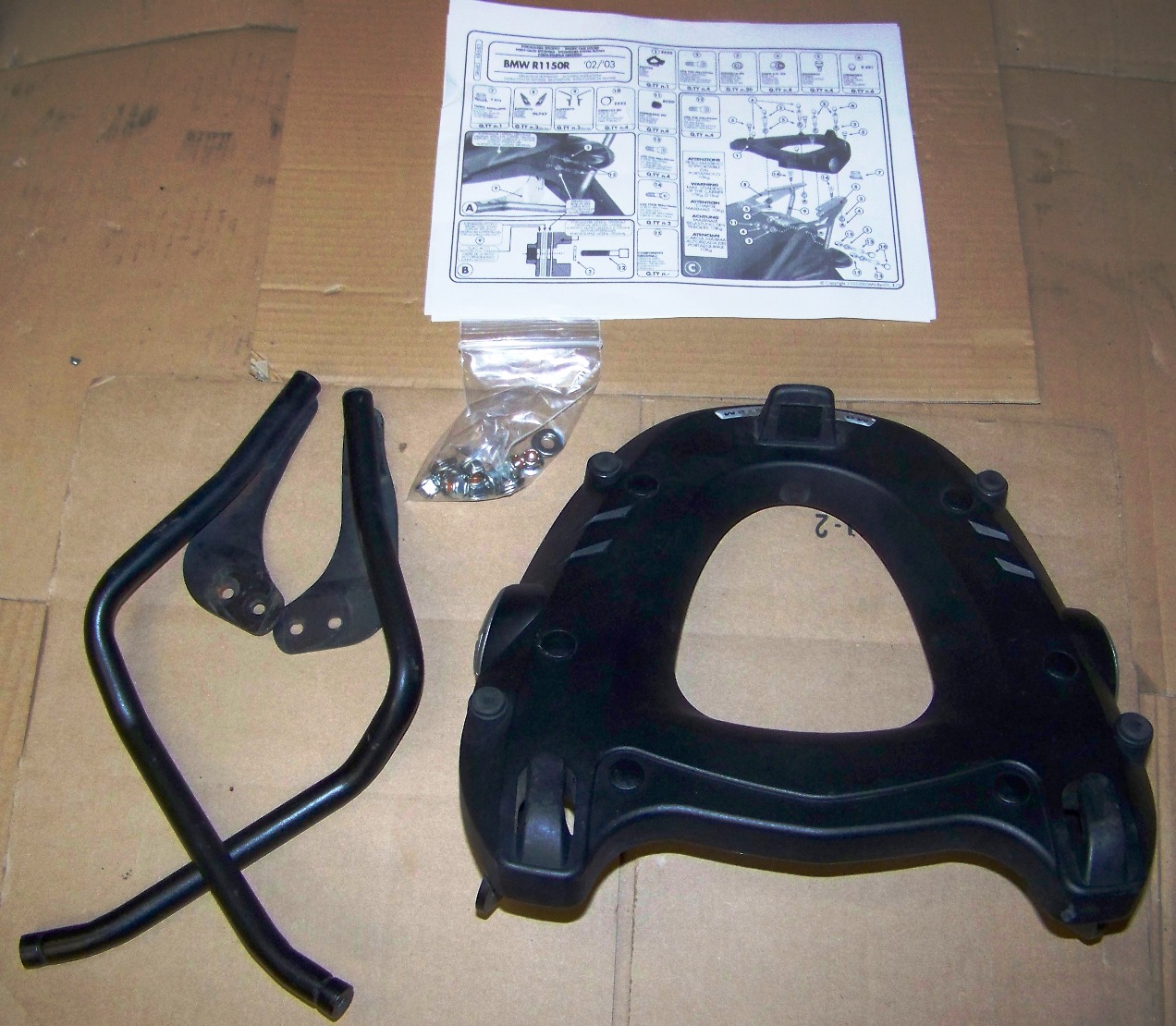 Givi Mono-Key Rear Rack For all R1150R Bikes