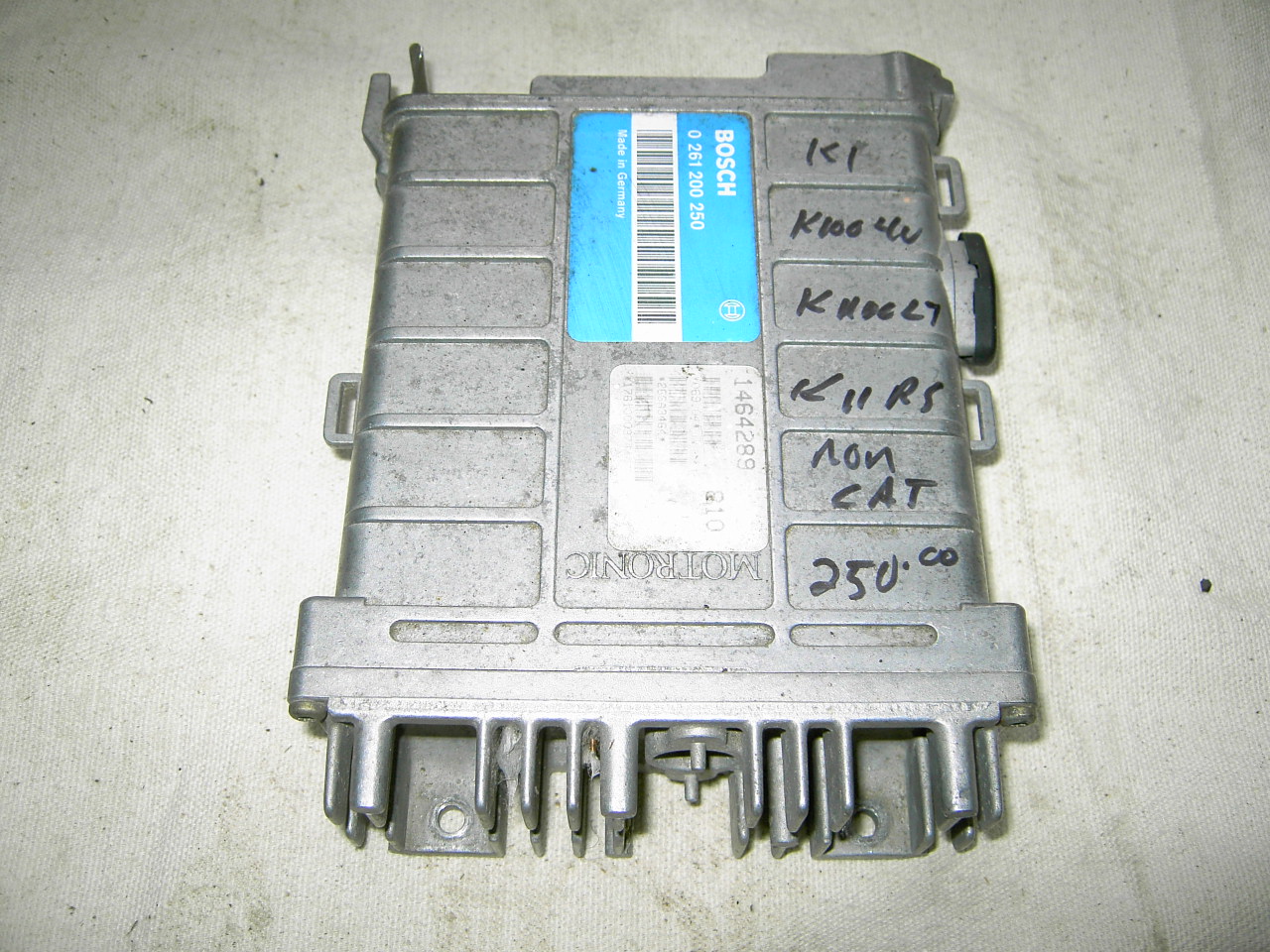 K100RS 4V & K1100LT/RS Motronic Control Unit, Non Cat
