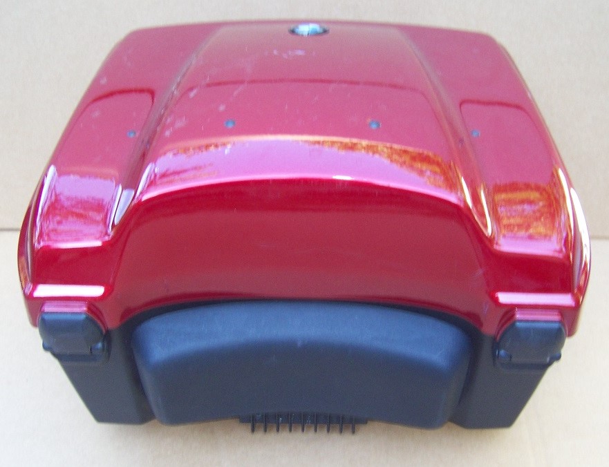 K1100LT & R1100/1150GS 35 Liter Top Case, Red W/ Backrest