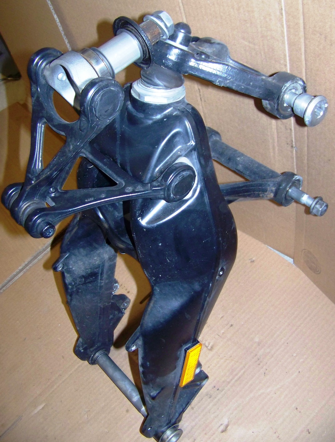 K1200R & K1200R-Sport Complete Front Duolever Suspension System, Black