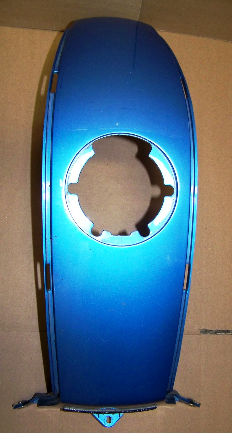 K1200RS/GT Fuel Tank Center Trim Panel, Capri Blue Metallic (843)