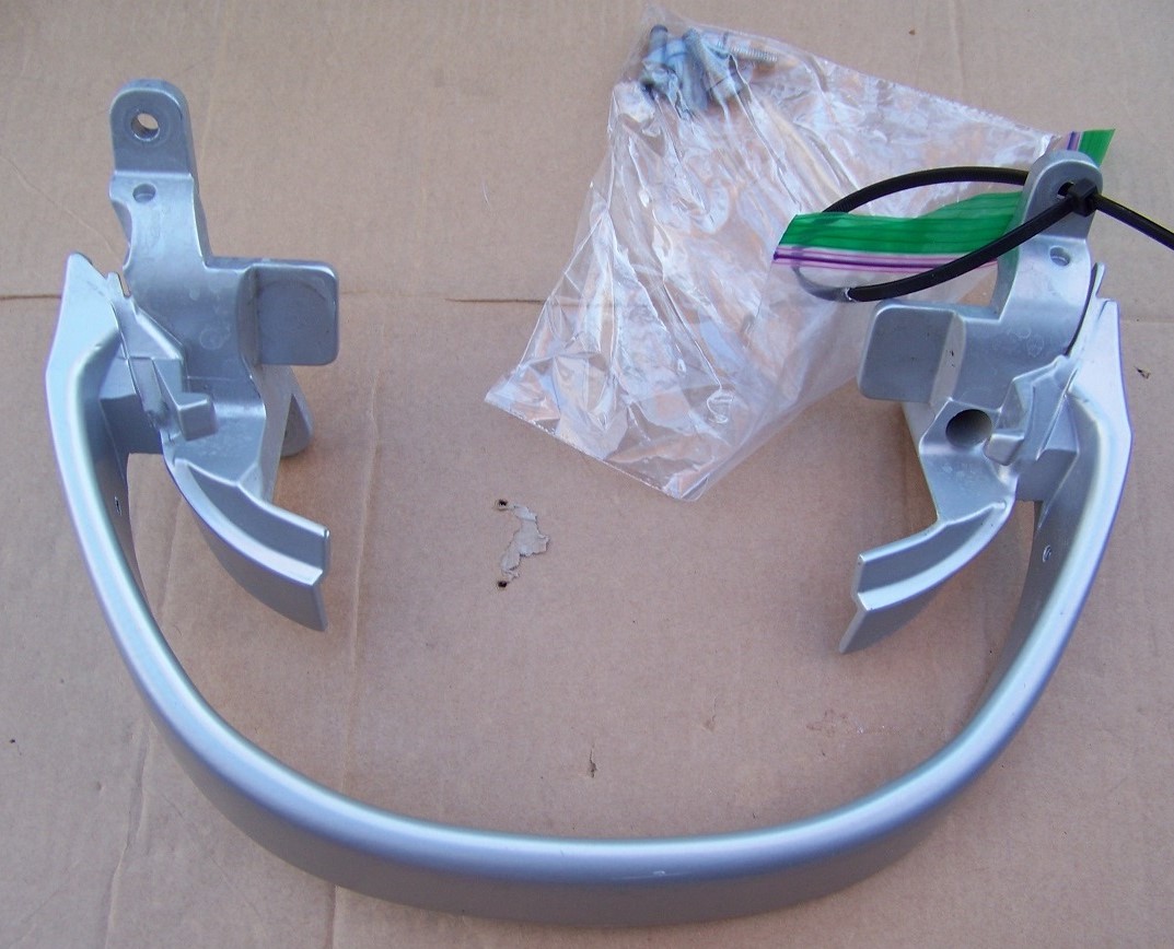 K1200RS/GT Rear Grab Rail, Silver