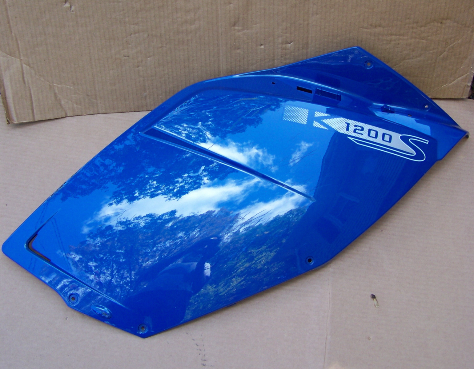 K1200S Right Side Fairing Panel, Indigo Blue