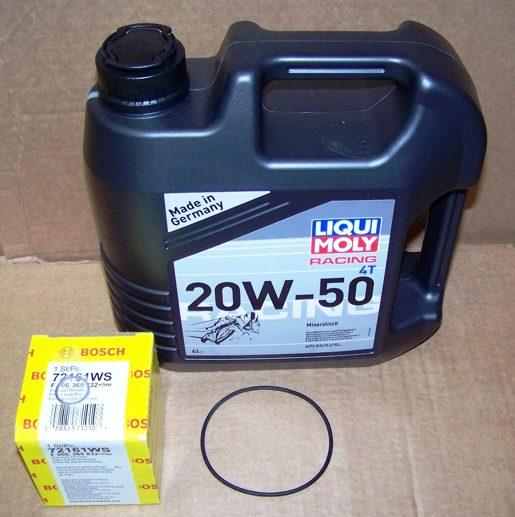K75/100/1100 & K1200LT/RS/GT (GT Through 2005 Only) 20W50 Engine Oil ...