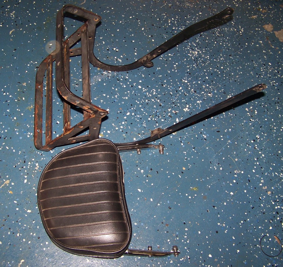 K75/ 100 2V Reynolds Rear Rack, Black