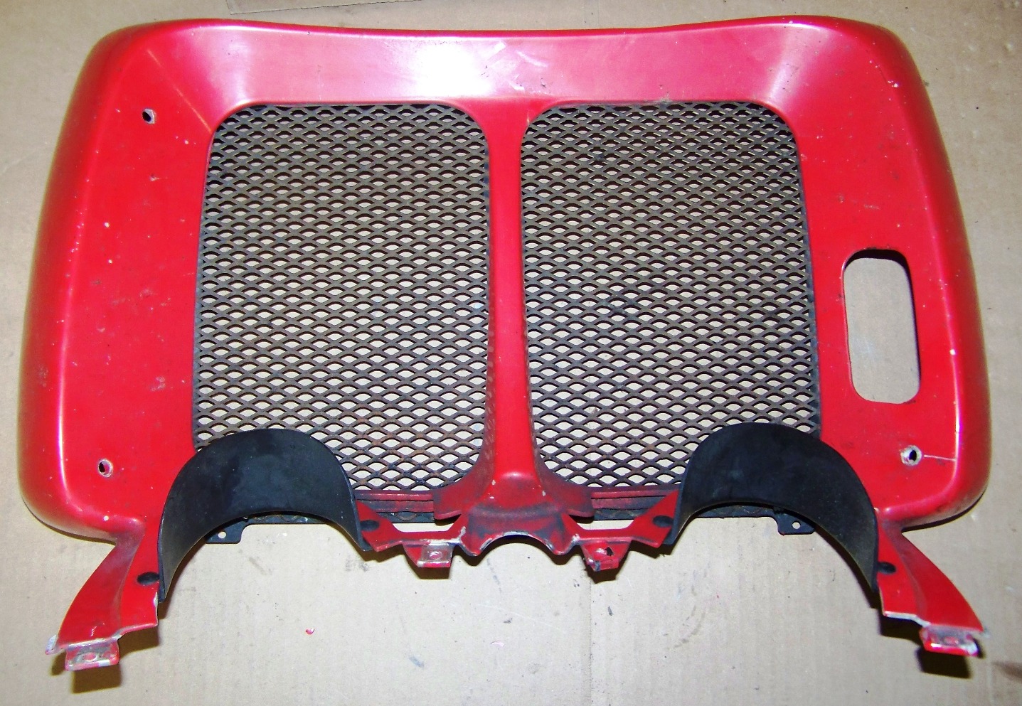 K75RT/K100RT/LT Radiator Panel W/Screen, Marakessh Red