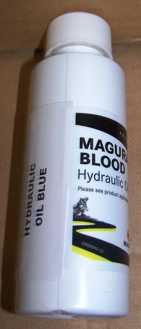 Magura "Blood" Hydraulic Clutch Mineral Oil, Blue, 100 ML Bottle