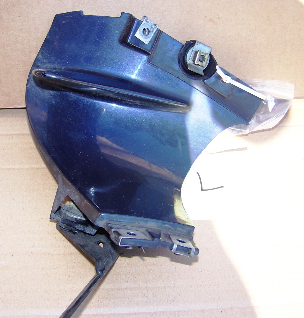 R1100/1150RT Left Side Shark Fin & Bracket, Dark Blue Mettalic (794)