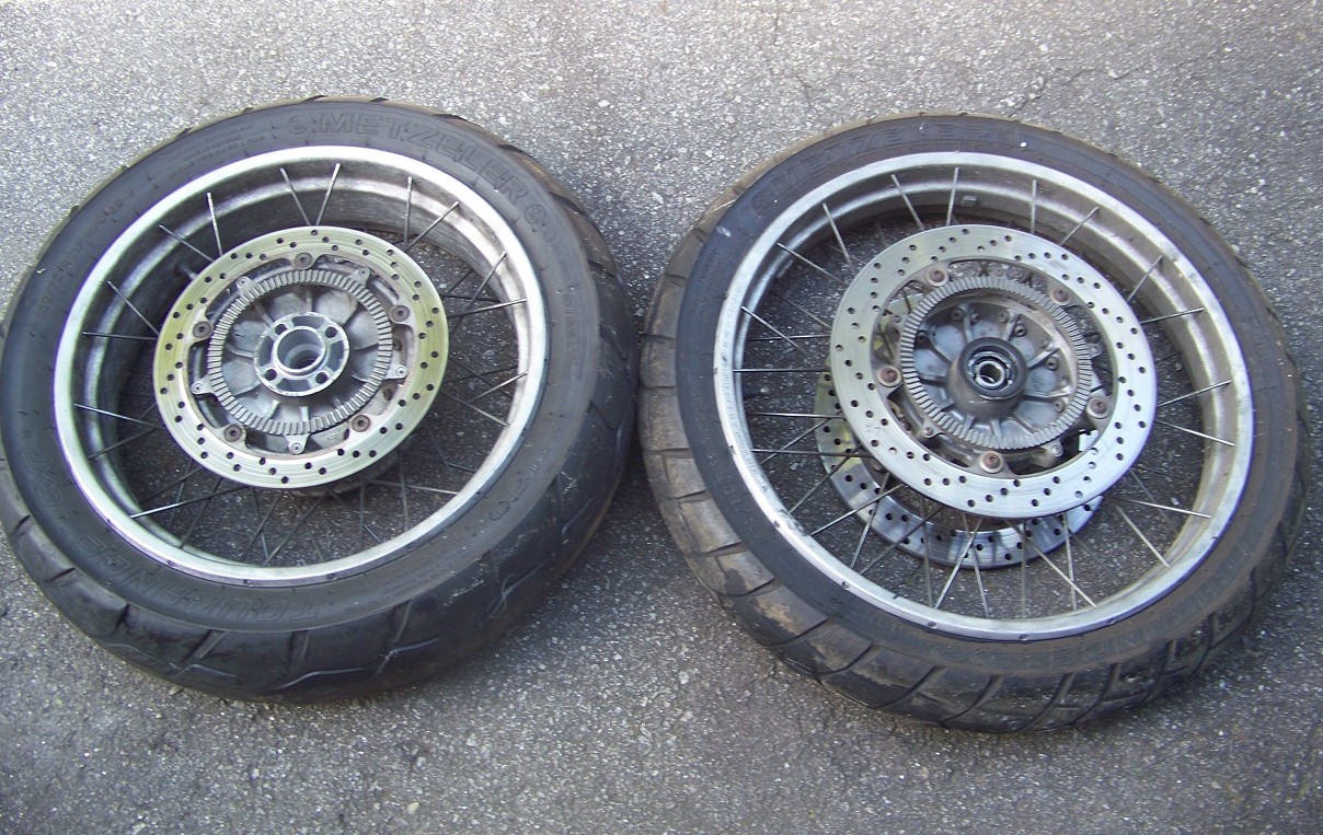 R1100GS / R1150GS Spoked Wheel Set, 19" Front & 17" Rear