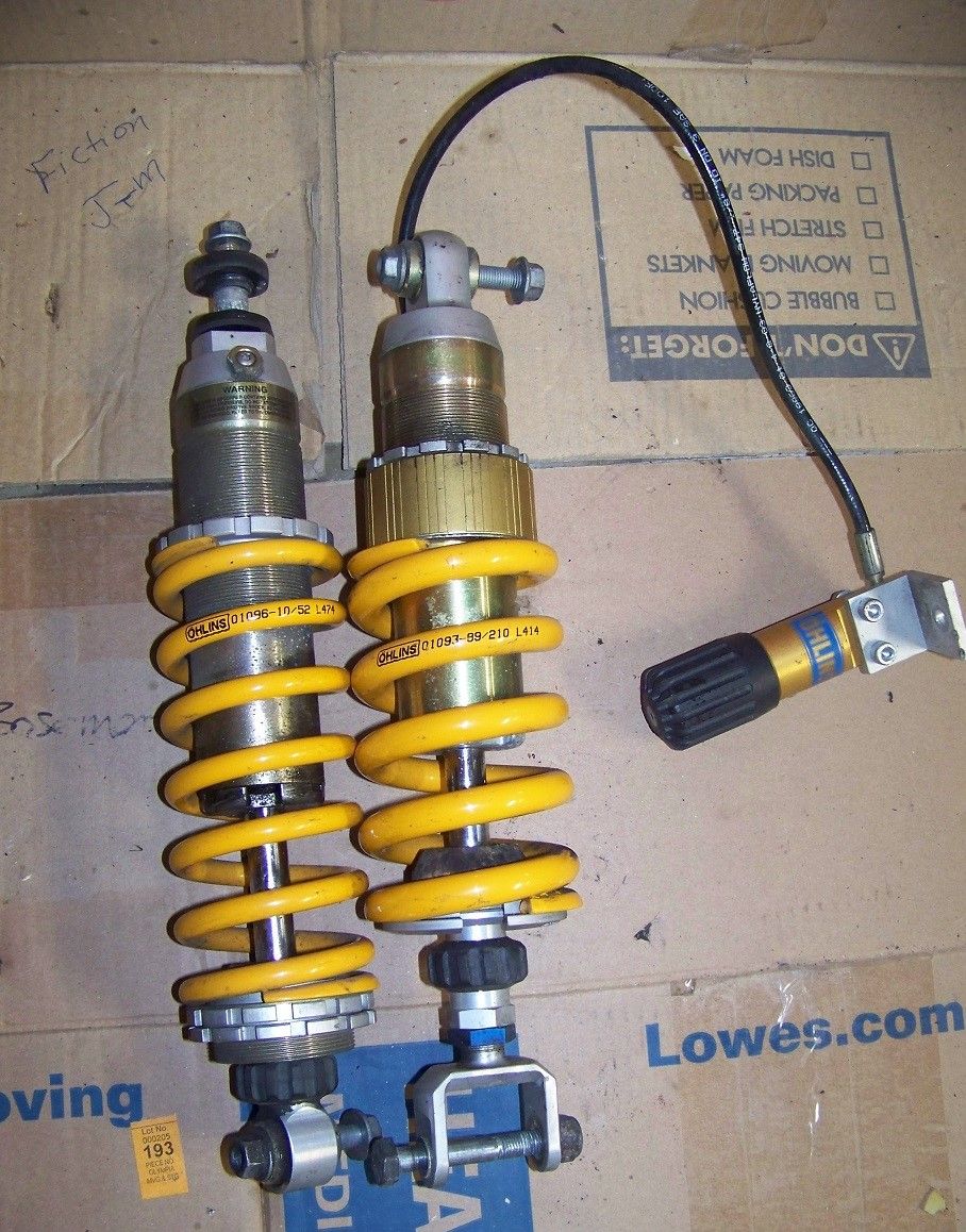 R1100RT Ohlins Front & Rear Shocks