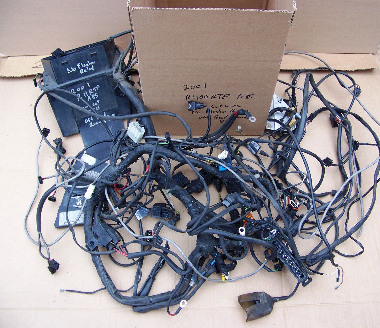 R1100RTP (Police) ABS Complete Wiring Harness W/Relays & Fuses