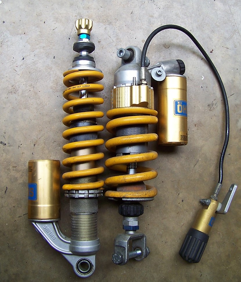 R1100S OHLINS Front & Rear Shocks W/8K Miles