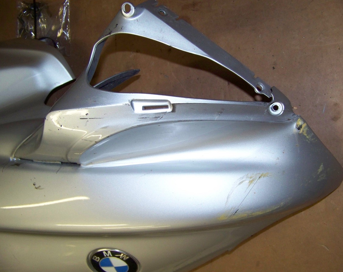 R1100S Right Side Lateral Fairing Panel, Titan Silver