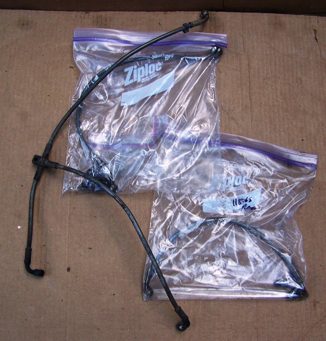 R1150GS ADV Front & Rear Brake Lines, Integral ABS, Stainless Braided