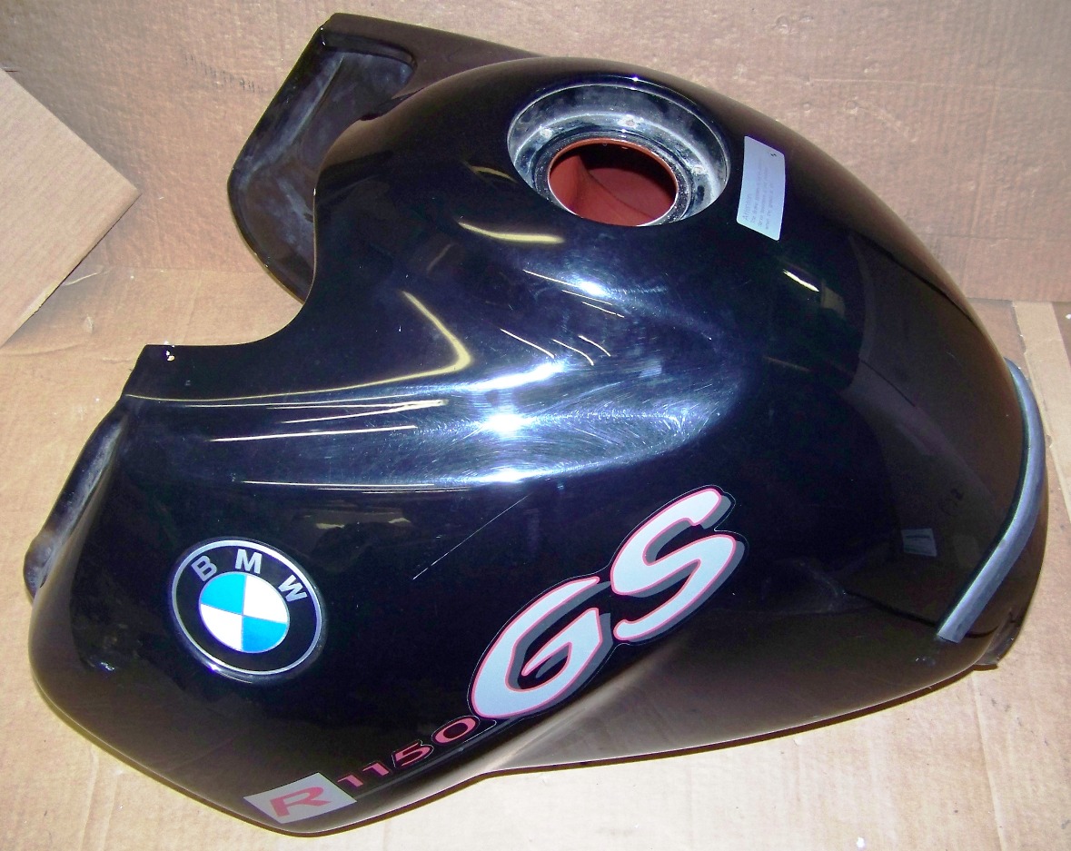 R1150GS (R1100GS Also) Steel Fuel Tank, Black