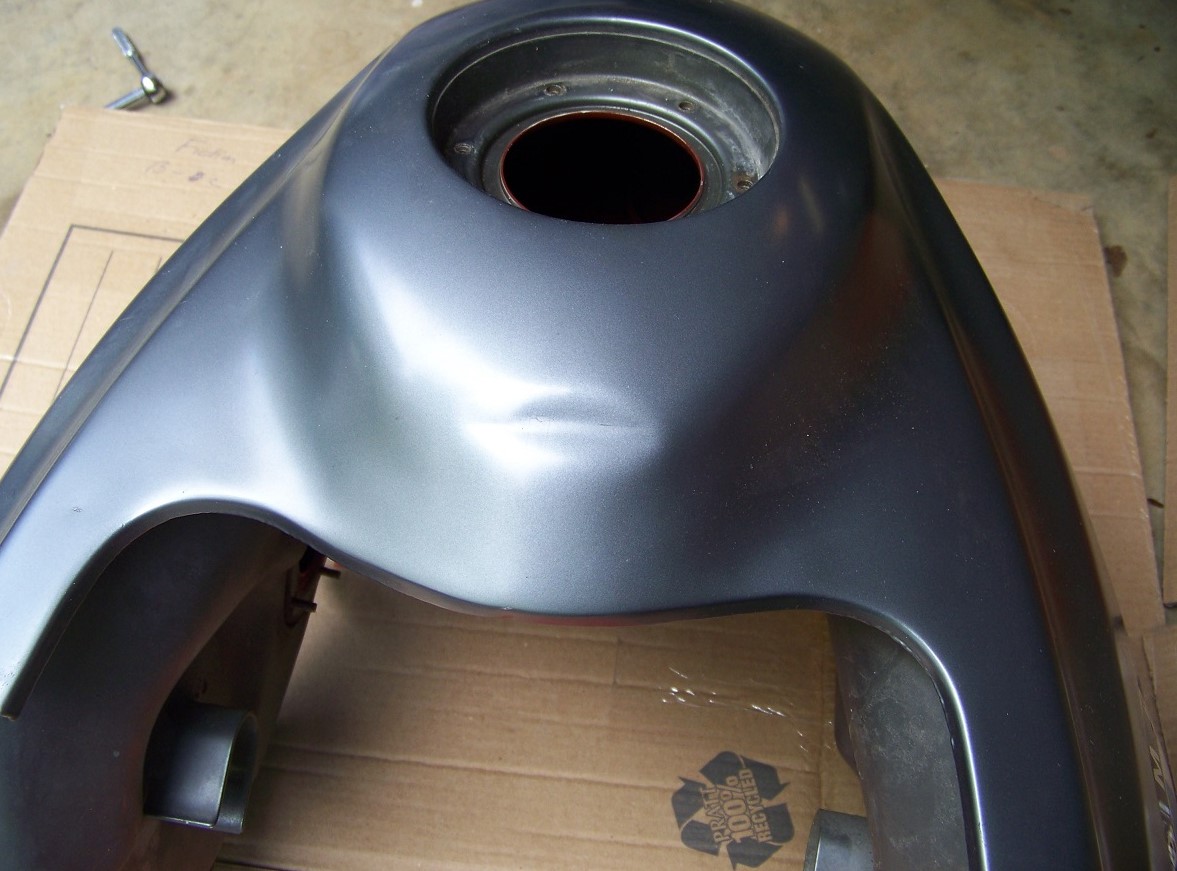 R1150GS (R1100GS Also) Steel Fuel Tank, Graphitan