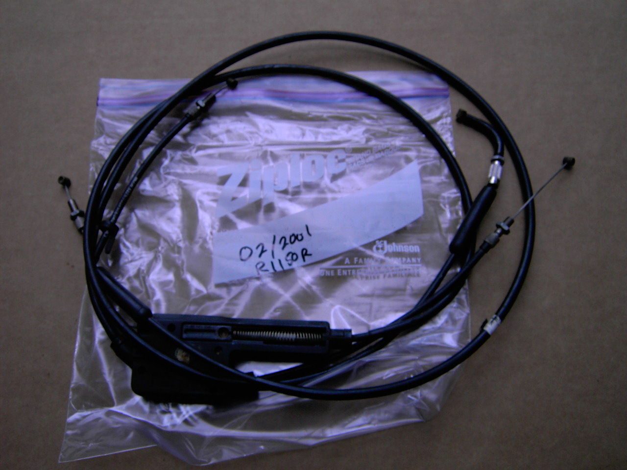 R1150R Throttle Junction Box W/Throttle and Choke Cables