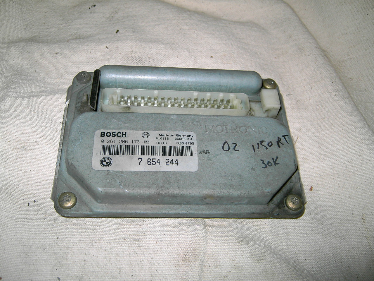 R1150RT/RS/R/GS Motronic Control Unit, Single Spark