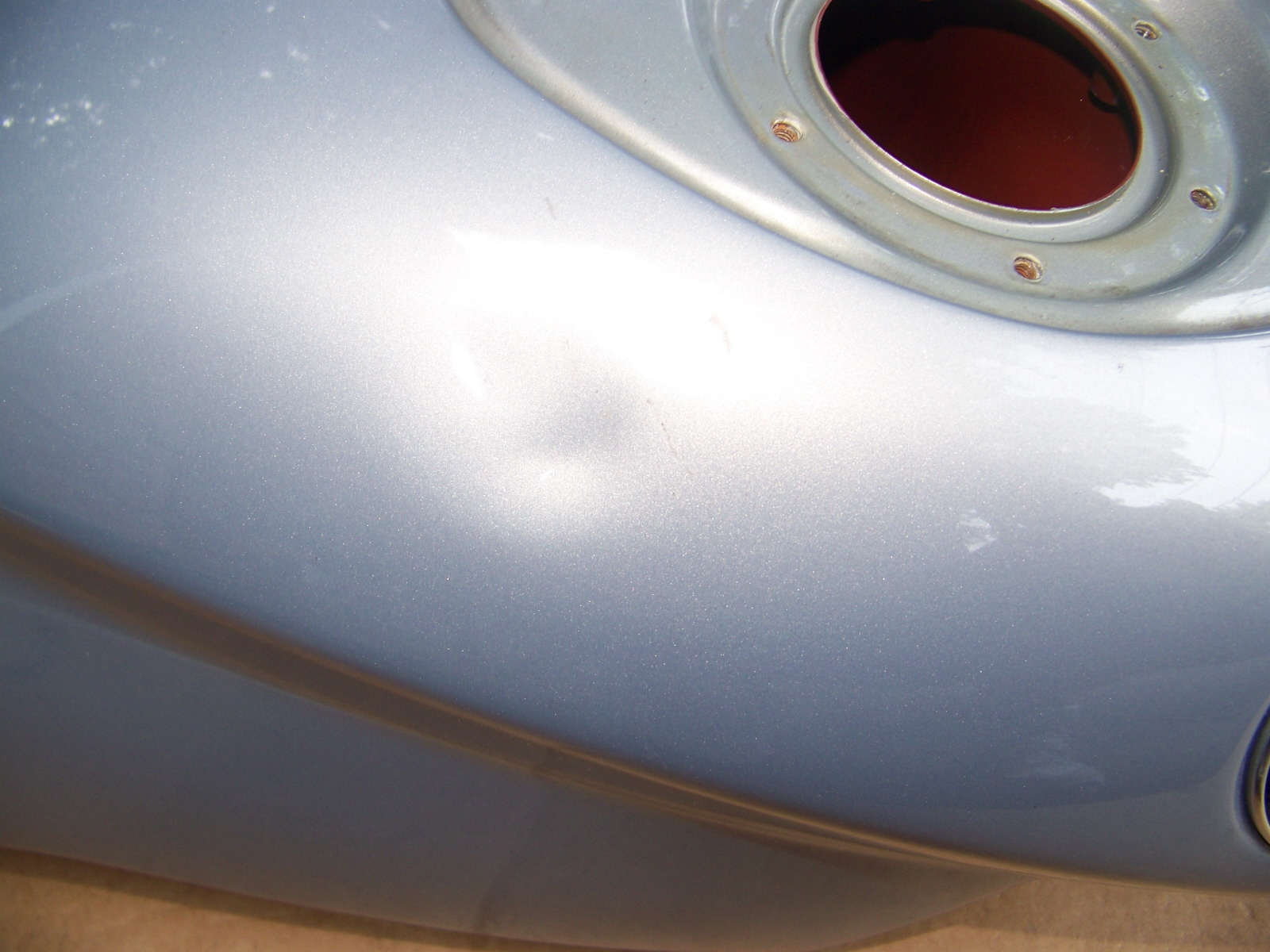 R1200C/CL Fuel Tank, Pearl Silver Metallic