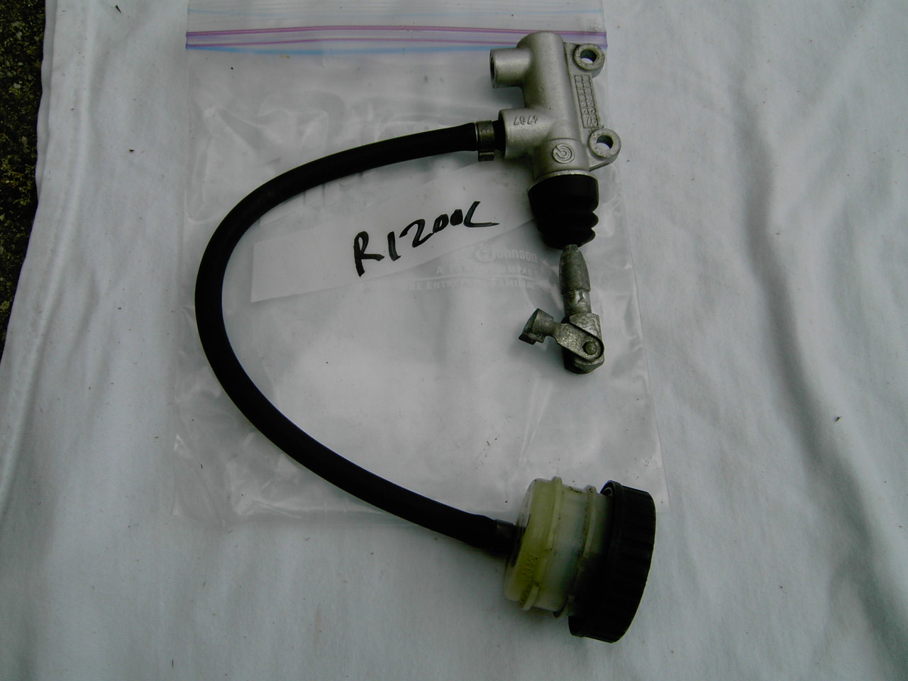 R1200C Rear Master Cylinder W/Resevior, 12mm