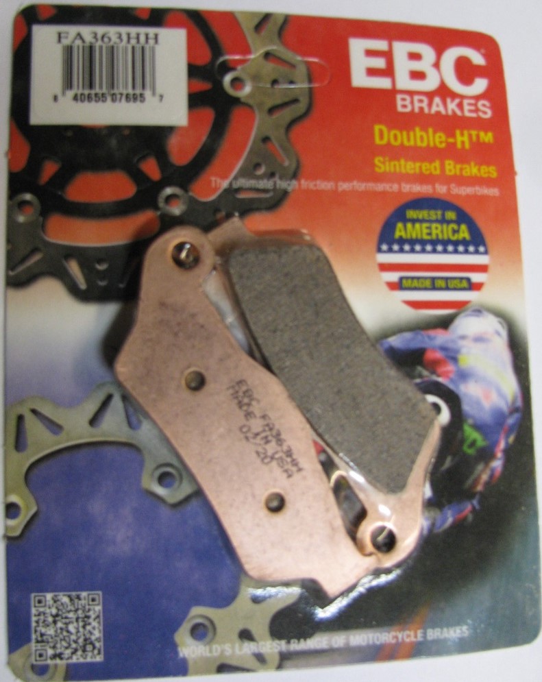 REAR: EBC FA363HH Rear Brake Pads