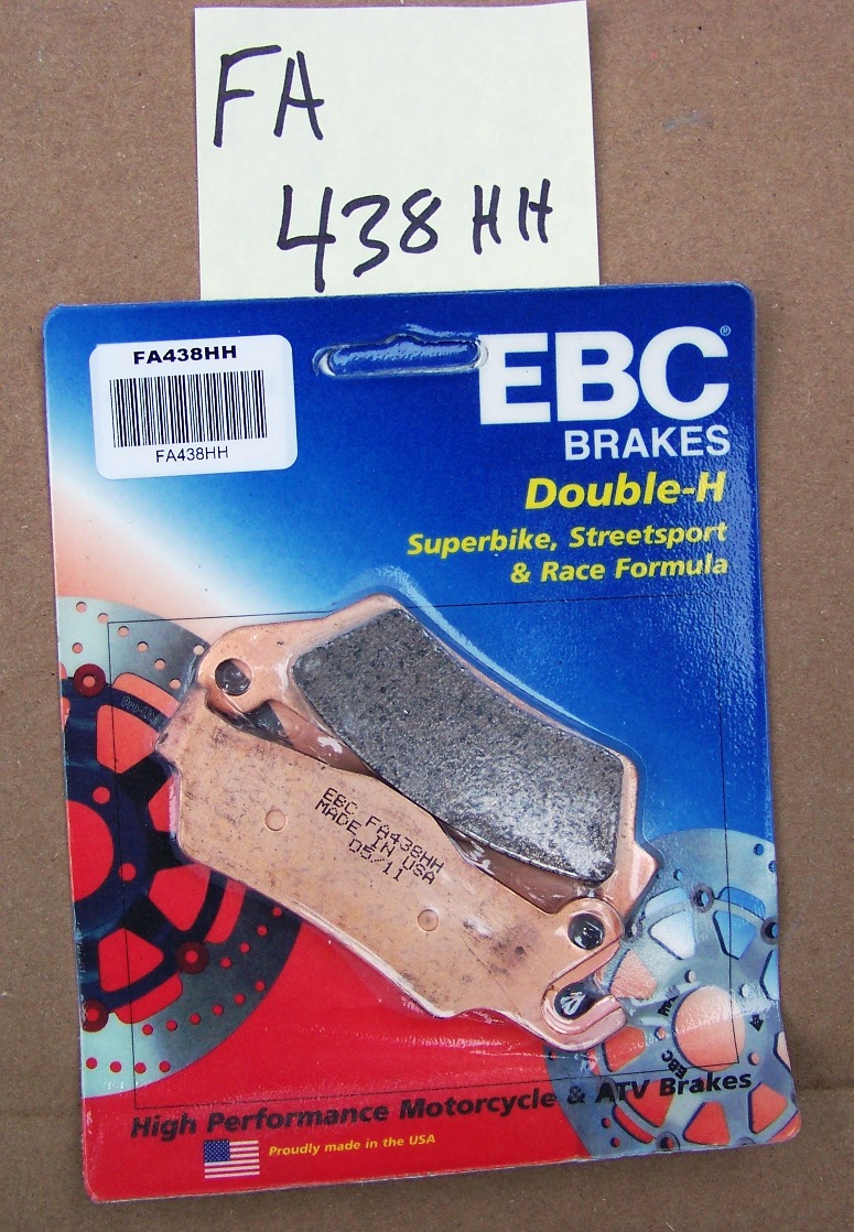 REAR: EBC FA438HH Rear Brake Pads