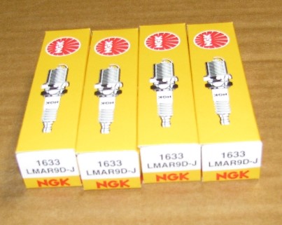 Set Of 4 NGK LMAR9D-J Spark Plugs For S1000RR, S1000R & S1000XR Bikes