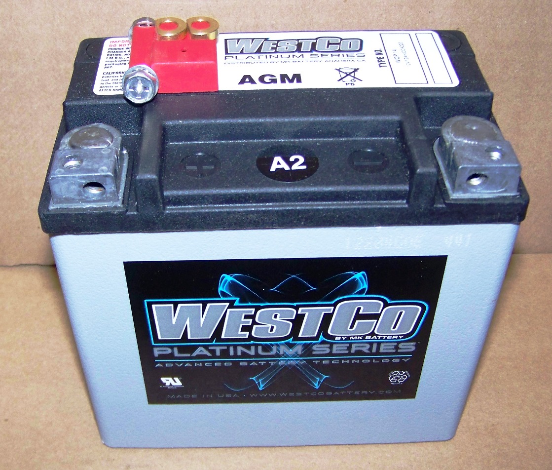 Westco Platinum Series AGM Sealed Battery, WCP14, R1200GS/GS ADV/ ST/ R ...