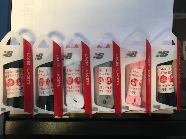 NEW BALANCE SHOE LACES - 54" SIZE FOR M990 SHOE SERIES - 54" LONG