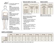 Size Chart - Click to Enlarge