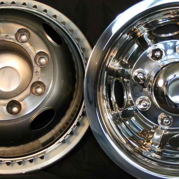 16" Trailer Tandem Axle Dual Wheels Single piece-Free UPS