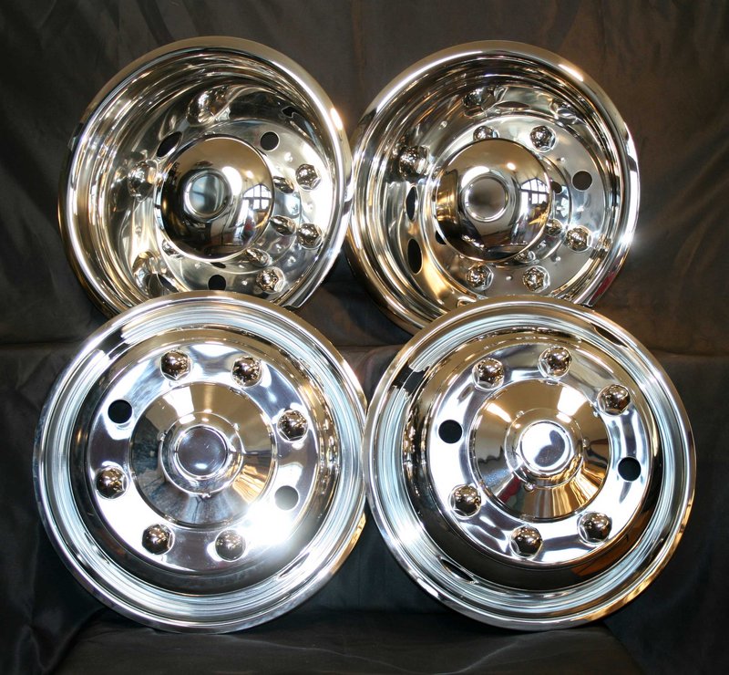 2004-2023 Ford 19.5" F650 8 Lug Wheel Simulators
