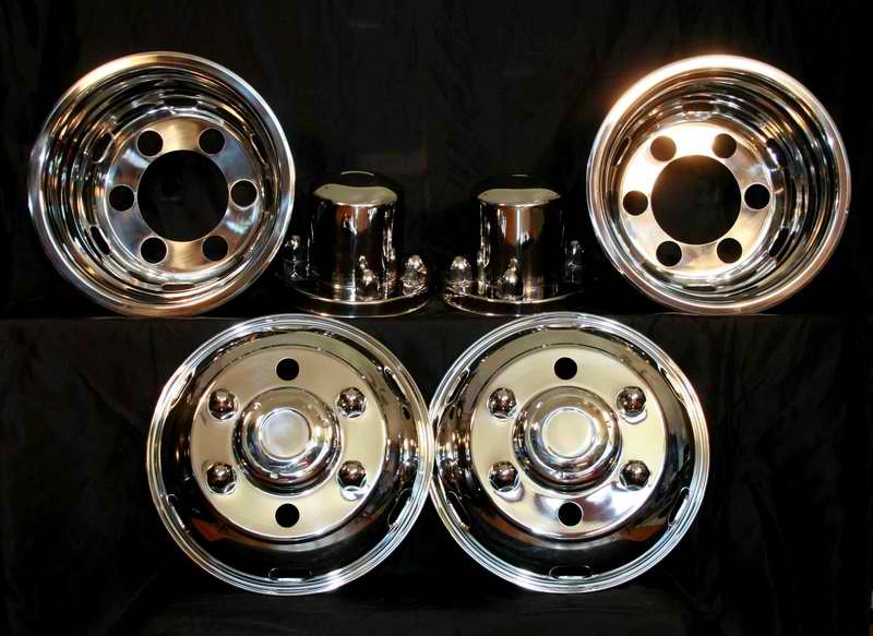 NISSAN UD 17.5" 6 LUG WHEEL SIMULATORS SET