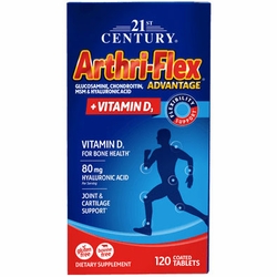 21st Century HealthCare, Arthri-Flex Advantage Plus Vitamin D3, 120 ...