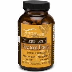 Harmonic Innerprizes, Etherium Gold, Focused Brain, 240 Vegetarian ...