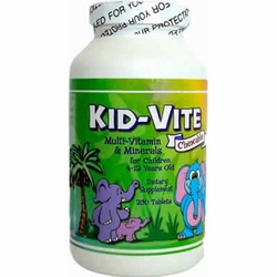 K-Max, Kid-Vite Chewable Multi-Vitamin & Minerals, 250 Chewable Tablets ...