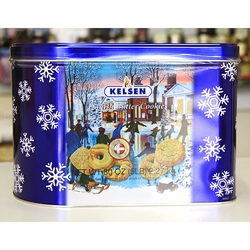 Kelsen, Original Danish Butter Cookies in Gift Tin, 5 lb (2.27 kg ...